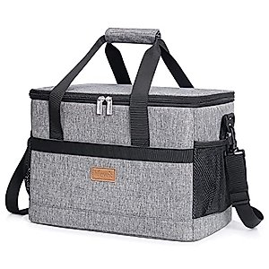 Lifewit Soft Cooler Bag 60-Can Lightweight Portable Cooler Tote Single Layer