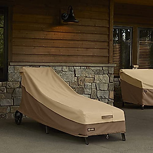 Classic Accessories Veranda's Best Waterproof Patio Chaise Lounge Cover, 86 x 34 x 30 Inch, Patio Furniture Covers