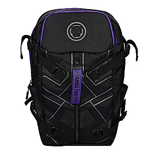 Marvel Black Panther Wakanda Compression Straps Tech Backpack