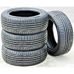 Set of 4 (FOUR) Forceum Octa All-Season Passenger Car High Performance Radial Tires-225/50R18 225/50/18 225/50-18 99W Load Range XL 4-Ply BSW Black Side Wall UTQG 400AA