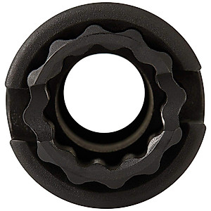 Klein Tools 66031 3-in-1 Slotted Impact Socket, 12-Point Deep Sockets, Coaxial Spring Loaded, 3/4 and 9/16-Inch Hex Sizes, 1/2-Inch Drive