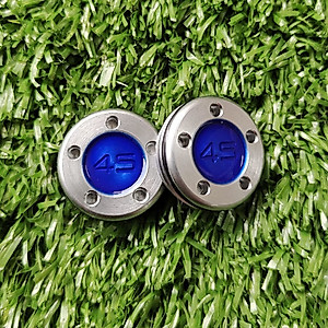 NA 2pcs Blue Number Golf Custom Weights for Titleist Scotty Cameron Newport Studio California Putters (2x45g)