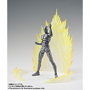 TAMASHII NATIONS Bandai Energy Aura Yellow Action Figure