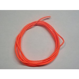 60X Custom Strings Flo Orange BCY #24 D Loop Rope Release Material 25'