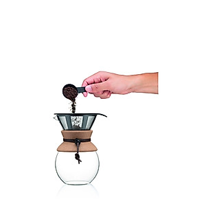 Bodum 51oz Spare Reusable Pour Over Coffee Filter, Stainless Steel w/ Plastic