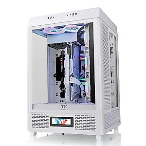 Thermaltake LCD Panel Kit Snow for The Tower 500, 3.9" LCD Display, Supported by TT RGB Plus 2.0 Software, Presents Real time Information, Easy custimization, AC-062-OO6NAN-A1