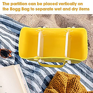 Tiga Divider for Bogg Bag,Accessories Compatible with Bogg Bag Original Large., Helps with Bogg Bag Space Planning, A Must for Bogg Bag Lovers (2 Pack)