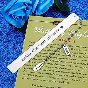 Bookmark for Book Lover 2023 Retirement Gifts for Women Men Coworker Boss Graduation Gifts for Her Him Christmas Stocking Stuffers for Teen Boys Girls Kid Birthday Anniversary Wedding Valentines Gift