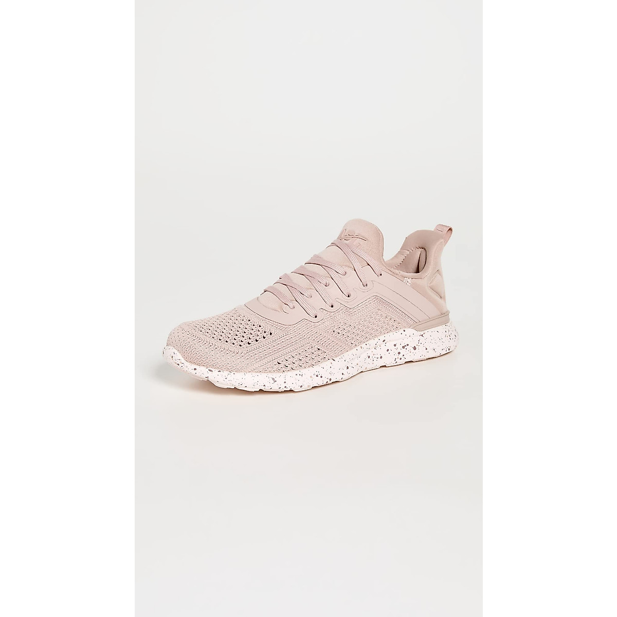 APL: Athletic Propulsion Labs Women's Techloom Tracer Sneakers, Rose Dust/Creme/Speckle, Pink, 5 Medium US