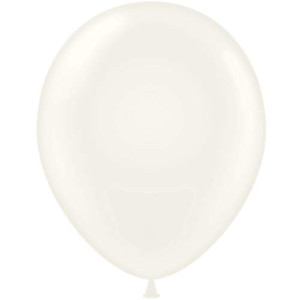 17" White Latex Balloons 50 Count by Tuf-Tex Latex Balloons