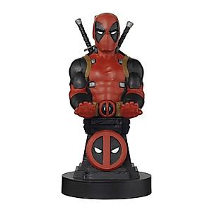 Exquisite Gaming: Star Wars Stormtrooper and Marvel Deadpool - Original Mobile Phone, Gaming Controller Holders and Device Stands, Cable Guys, Licensed Figures