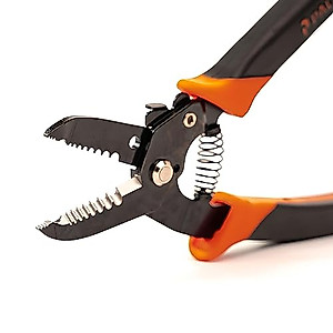 Paladin Tools PA1117 Wire Stripper Tool and Wire Cutter 10-24 AWG | Professional Grade Heavy Duty Wire Stripping Tool (2023 Model)