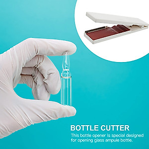 ULTECHNOVO Bottle Cutter Ampoule Bottle Opener, Fish Shape Glass Ampoule Bottle Opener, Ampule Breakers Cutting Device Convenient for Operation and Labor- Saving Glass Breaker