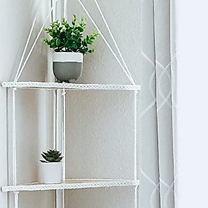 Tinkiture Designs Corner Hanging Shelf (Natural)