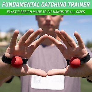 GoSports Perfect Catch Football Receiver Trainers - Teach Fundamentals and Proper Catching Technique