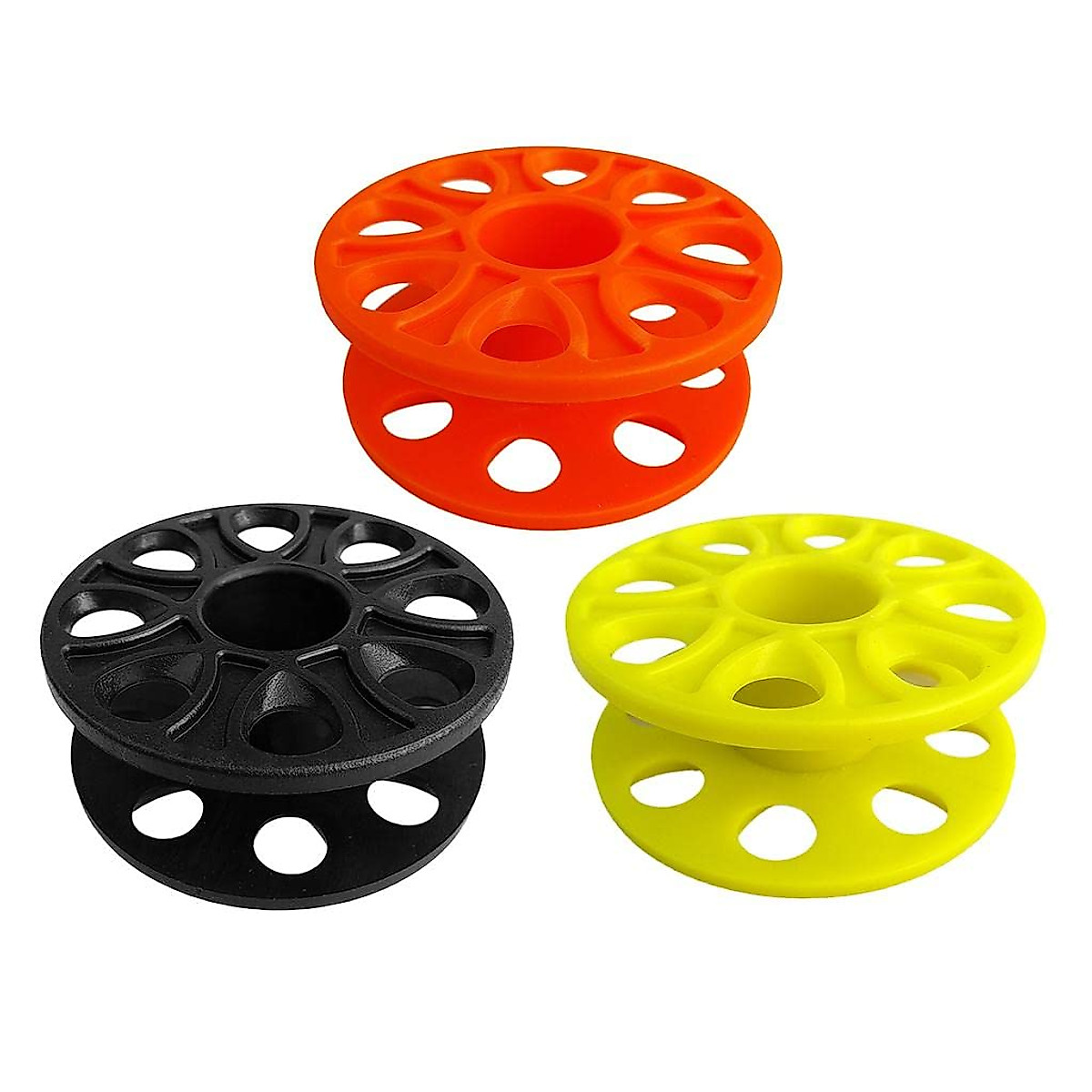 Generic 3Pcs Scuba Diving Finger Dive Reel Snorkeling Spool for under 31m