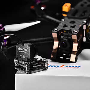 RunCam Wasp Micro Digital FPV Camera Kit with 720p120fps Nano FPV Camera & Digital Vista FPV Transmitter for FPV Drone Compatible with Caddx Vista