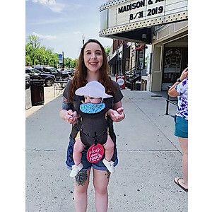 No Touching Car Seat Sign Please Don't Touch Little Me (Baby Safety No Touching Newborn, Baby Car Seat Tag, Baby Preemie No Touching Car Seat Sign) (Green)