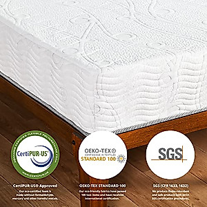 Olee Sleep 10 in Omega Hybrid Spring Mattress Twin 10SM02T