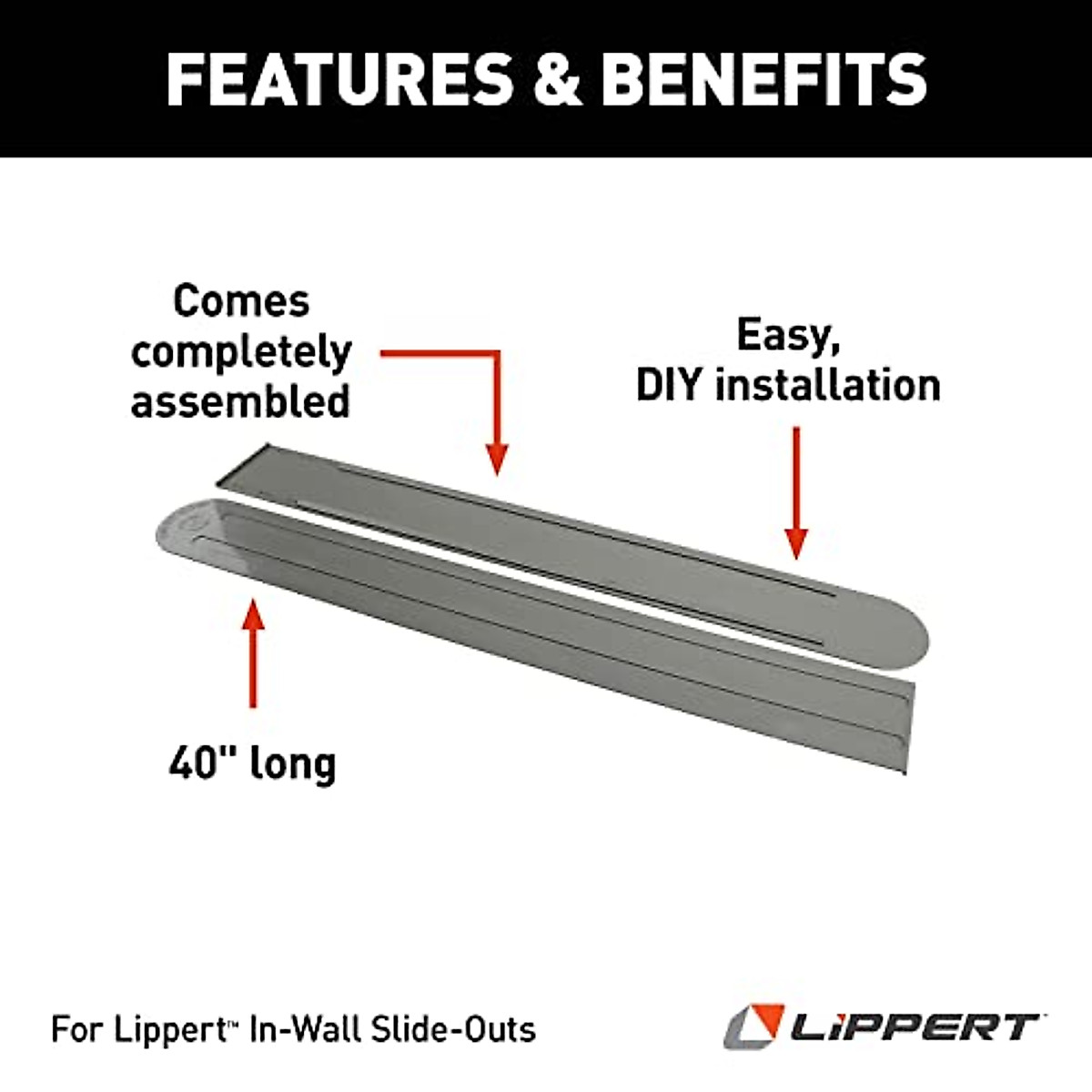 Lippert 134993 RV Carpet Protection Slide-Out Slicker