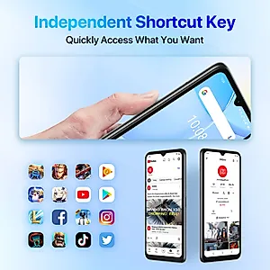 UMIDIGI S5 Pro Unlocked Cell Phones(6GB+256GB) 6.39" FHD+ Ultra FullView Display, Quad Camera(48+16+5+5MP) Smartphone with in-Screen Fingerprint Sensor, 4680mAh Battery…