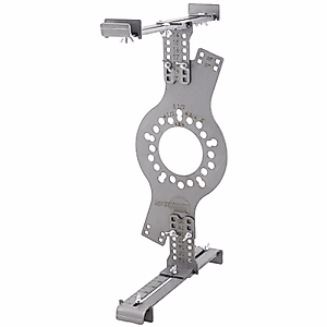 WheelWise™ Wheel Fitment Simulator Tire/Rim Fit Size Measuring Mockup Tool, Supports 14 to 20 Inch Wheel Diameters and 7 to 10 Inch Wheel Widths, 5-Lug Wheel Bolt Pattern