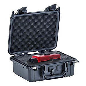 MEIJIA Portable All Weather IP67 Waterproof Protective Case,Hard Camera Case,Dry Case with Customizable Foam,Fit Use Of Drones,Camera,Equipments,10.62 x9.68x4.87inches,Elegant Black