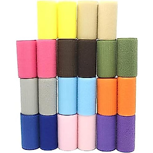 Velcro,Velcro Tape self Adhesive, Hook and Loop Tape Roll 10CM*1M Sewing Velcro Non-Adhesive Nylon Fabric Fastener Fastening Tape Heavy Duty Strips for DIY Craft Supplies,for Shoes,Bags,Gloves,Etc.26