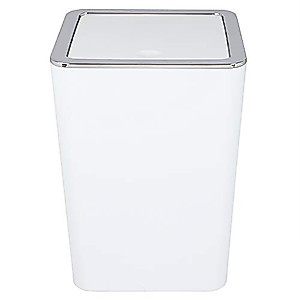 Home Basics WB35015 Waste Bin, 3 Lt, White
