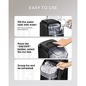 Silonn Countertop Ice Maker Machine for Home