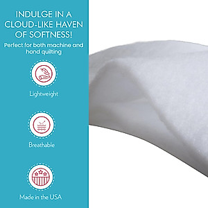 Fairfield Poly-Fil Extra-Loft Batting Crib 45" X 60"