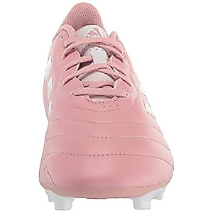 adidas Unisex Goletto VIII Firm Ground Soccer Shoe, Wonder Mauve/White/White, 10 US Men