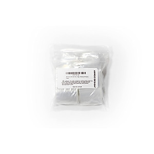 400 Pack 2 Mil Small Clear Plastic Reclosable Bags, 2 Assorted Sizes, 1.5x1.5 Inch, 2x2 Inch Clear Durable Plastic Resealable Zipper Baggies for Jewelry, Beads, Pill, Storage, Shipping & Packaging