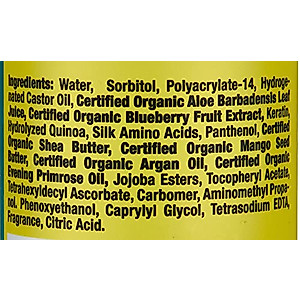 Curls Blueberry Bliss Control Jelly - 8 oz, Define & Defrizz, Wash and Go's, Twist Outs & Braid Outs, for Wavy, Curly, and Coily Hair Types