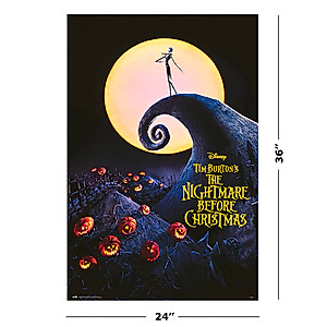 The Nightmare Before Christmas - Movie Poster (Key Art) (Size: 24" x 36")