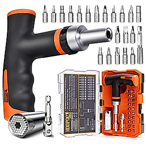 Universal Socket Tool Set, Super Socket Uncrew Any Bolt - Cool Gadgets Gifts Idea & Birthday Gifts for Men, Husband, Dad, Father, Mechanic, Tech, Handyman, DIY, Him, Women