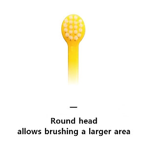 Gaeulhouse Tiny Small and Medium Dog Toothbrush Made in Korea Toothbrush Bristles That are Soft and Do Not Irritate Your Dog’s Gums Small Toothbrush Grip and Excellent Tartar Removal (4pcs)