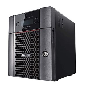 BUFFALO TeraStation WS5420DN Windows Server IoT 2019 8TB (4x2TB) Desktop NAS with Hard Drives Included / 4 Bay / 10GbE / Storage Server / NAS Storage / Network Storage / File Server / Windows Storage