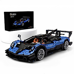 Nifeliz Pagemi ZR, Iconic Sports Car Building Model Toy, Collectible Race Car Display Set for Adult Gift Giving (2,289 Pieces)