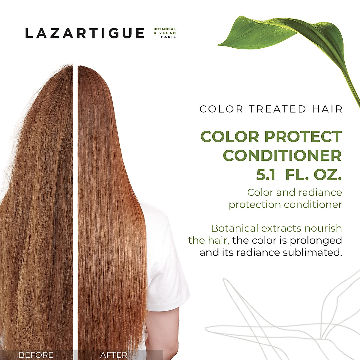 Lazartigue Colour Protect Conditioner for Women - 5.1 oz Conditioner