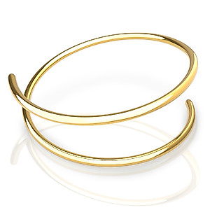 LAOPAZ Spiral Nose Piercing - 14k Gold Filled Spiral Twist Nose Ring - 20G Spiral Nose Jewelry - One Piercing Double Nose Hoop…