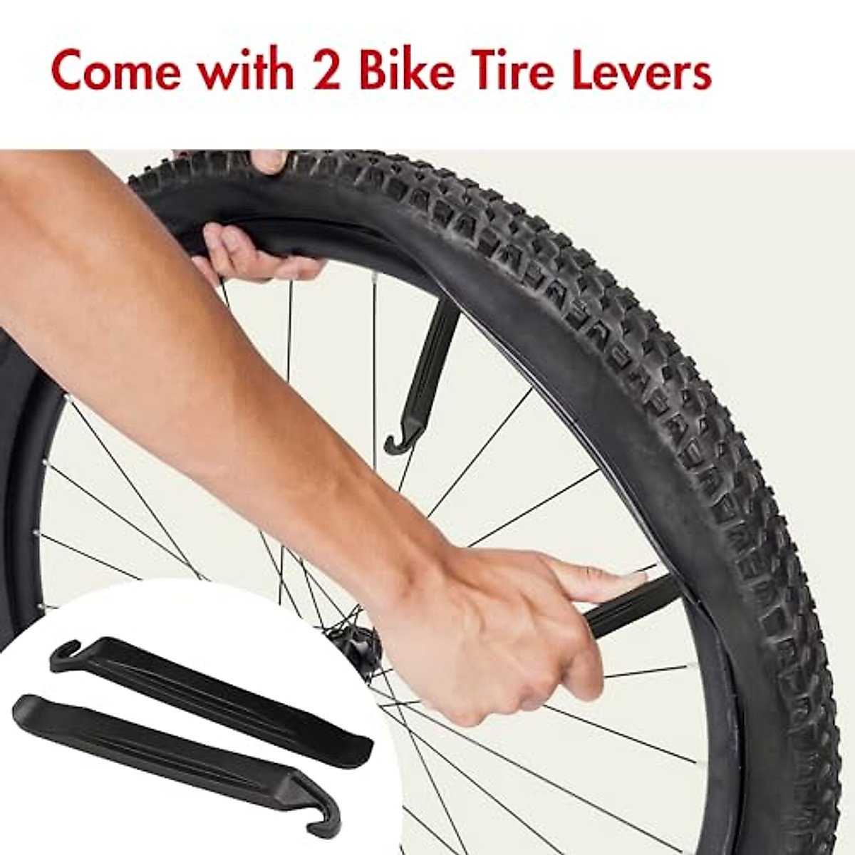 LotFancy 700C Bike Tubes, 2Pcs 700x35/43c Road Bike tube, 48mm Presta Valve, 700x35C 700x38C 700x40C 700x42C 700x43C Bicycle Tire Tubes, 40-622 28" x 1-5/8 x 1 1/2 Tube