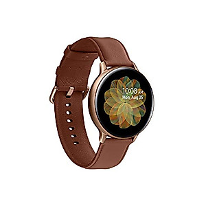 SAMSUNG Active2 LTE GSM Unlocked LTE SM-R825U (ATT, Verizon, Sprint Tmobile) - US Warranty (Renewed) (Gold, 44mm/Stainless Steel)