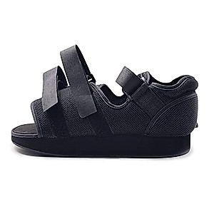 GHORTHOUD Post op Shoes for Broken Toe Medical Walking shoes Cast Foot Brace for Foot Surgery Operation,Fracture or Ulcer（Medium