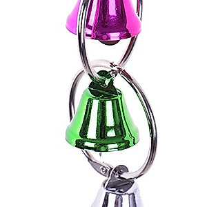 Hypeety Bird Parrot Conure Cockatoo Macaw African Grey Amazon Budgie Parakeet Cockatiel Lovebird Finch Cage for Bird Bells Toy