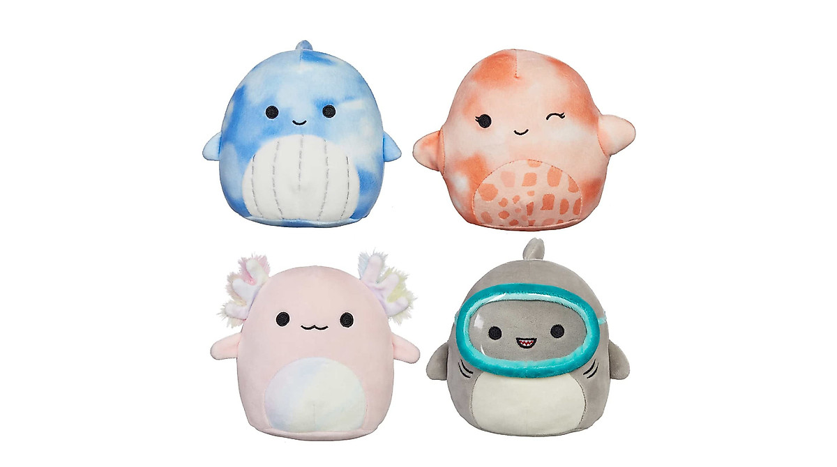Squishmallows Official Kellytoy Set of 8 5-Inch Cuddle Toys