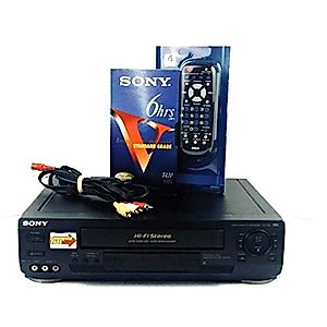 Sony SLV-N50 Video Cassette Recorder VHS 4-Head Hi-Fi VCR