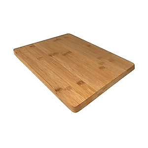 Simply Bamboo CBV115 15 X 12 Valencia Brown Eco-Friendly Bamboo Wood Cutting Board for Kitchen | Chopping Board | Carving/Slicing Vegetables, Meat, Fruits | 100% Organic & Safe Wood