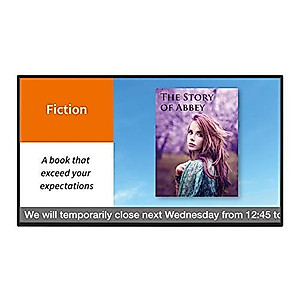 Sharp PN-B401 Digital Signage Flat Panel 39.5" LED Full HD Black Signage Display (Renewed)