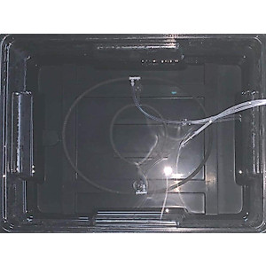 HORTIPOTS Plant Cloning Machine 70 site with Oxygen Bubbler Kit and Extra 1.625 inch 4-Color-Mixed Neoprene Clone Collars Pack of 72